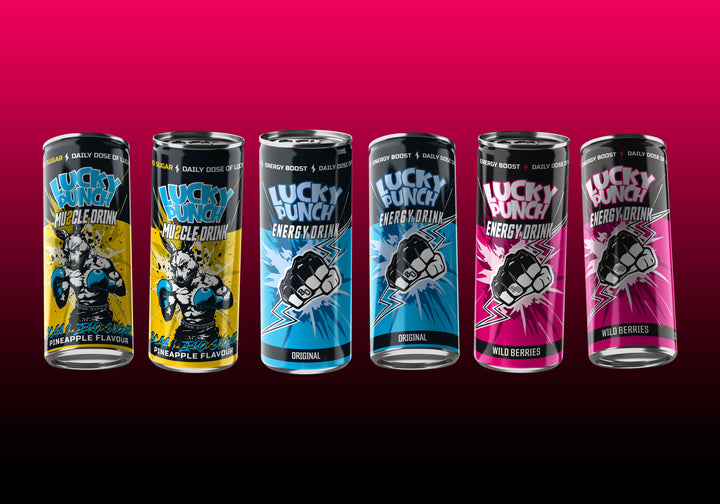 Lucky Punch Energy Drink™ – LUCKY PUNCH ENERGY DRINK™